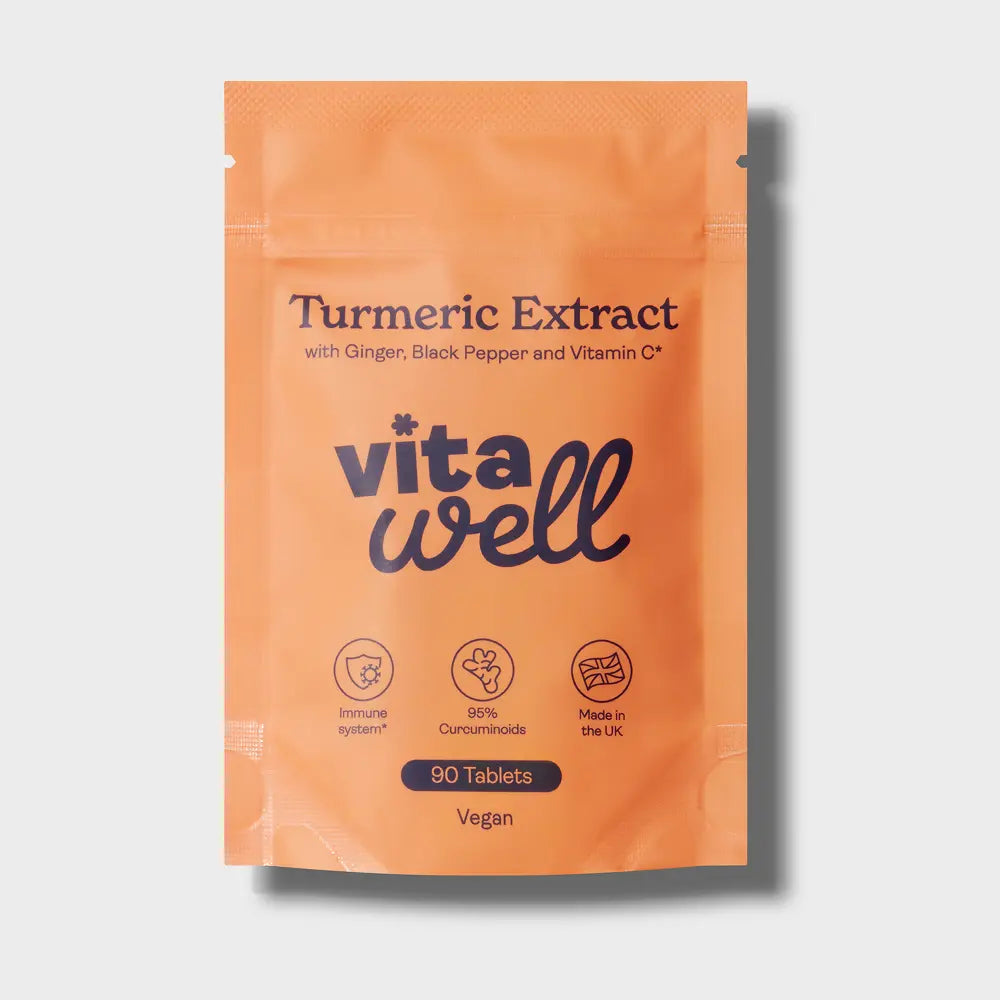 Turmeric Extract with Ginger, Black Pepper and Vitamin C – Vitawell ...
